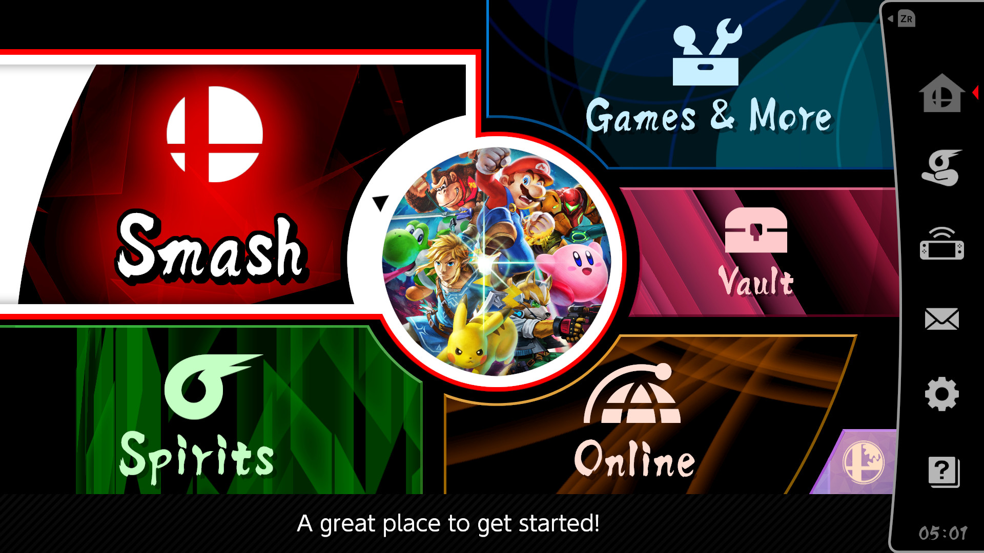 Dragon Ball FighterZ Menu Font Mod for Super Smash Bros. Ultimate ...