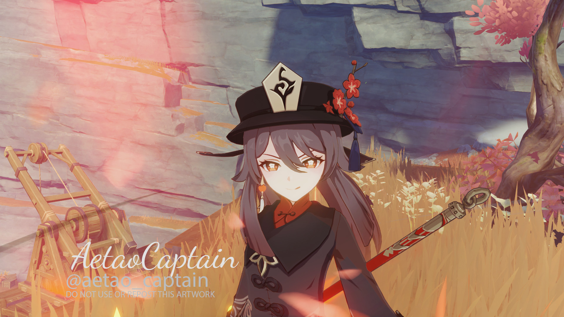 Hu Tao – Emberflare Gaze & Aether’s Emblem Mod for Genshin Impact | GI Mods