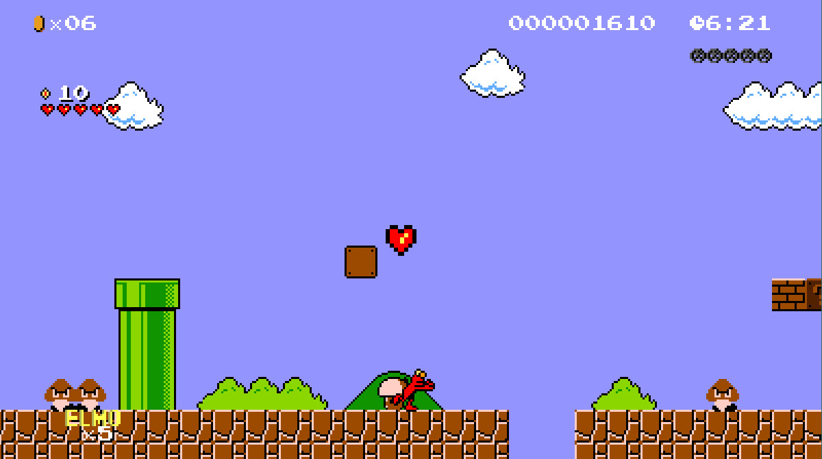 Elmo over Bart Simpson Mod for Boll Deluxe | BDX Mods