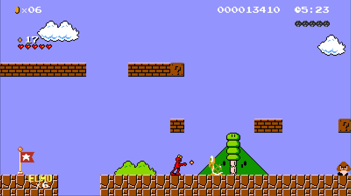 Elmo over Bart Simpson Mod for Boll Deluxe | BDX Mods