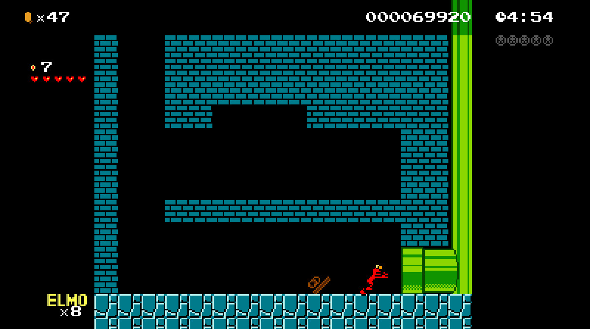 Elmo over Bart Simpson Mod for Boll Deluxe | BDX Mods