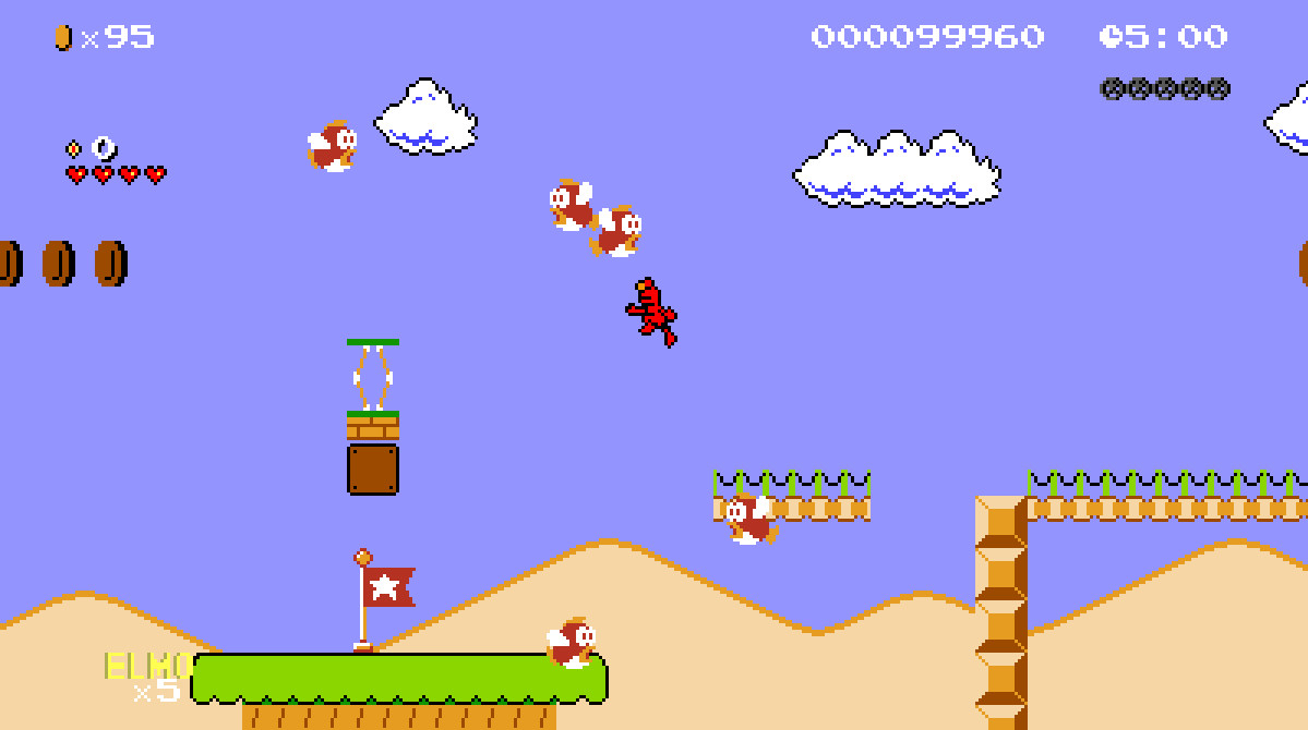 Elmo over Bart Simpson Mod for Boll Deluxe | BDX Mods