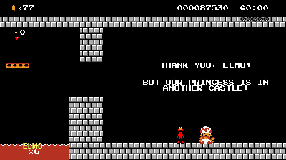 Elmo over Bart Simpson Mod for Boll Deluxe | BDX Mods