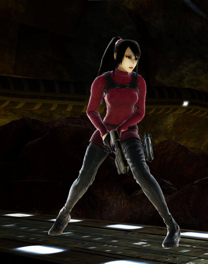 Ada Wong cosplay for ZSS Mod for Super Smash Bros. Ultimate | SSBU Mods