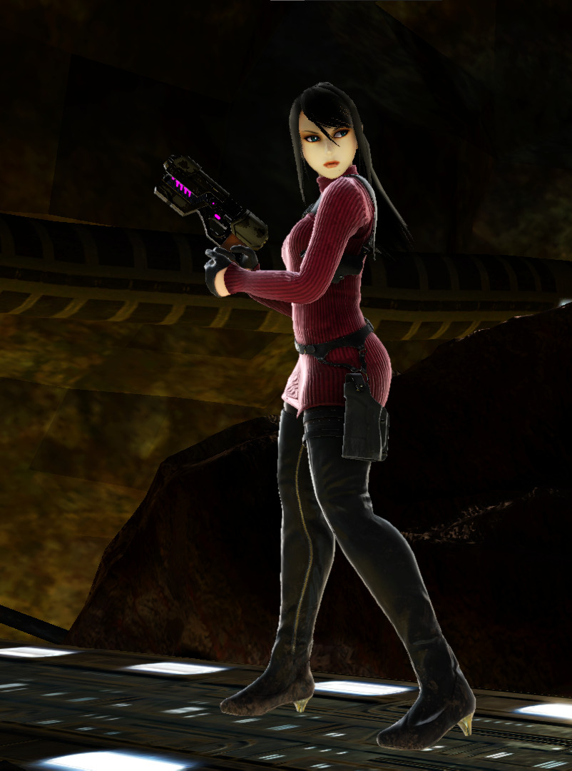 Ada Wong cosplay for ZSS Mod for Super Smash Bros. Ultimate | SSBU Mods