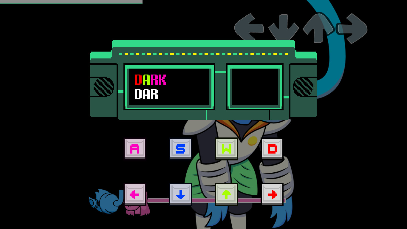 MISFORTUNE (Monochrome|VS Berdly) Mod for Friday Night Funkin' | FNF Mods