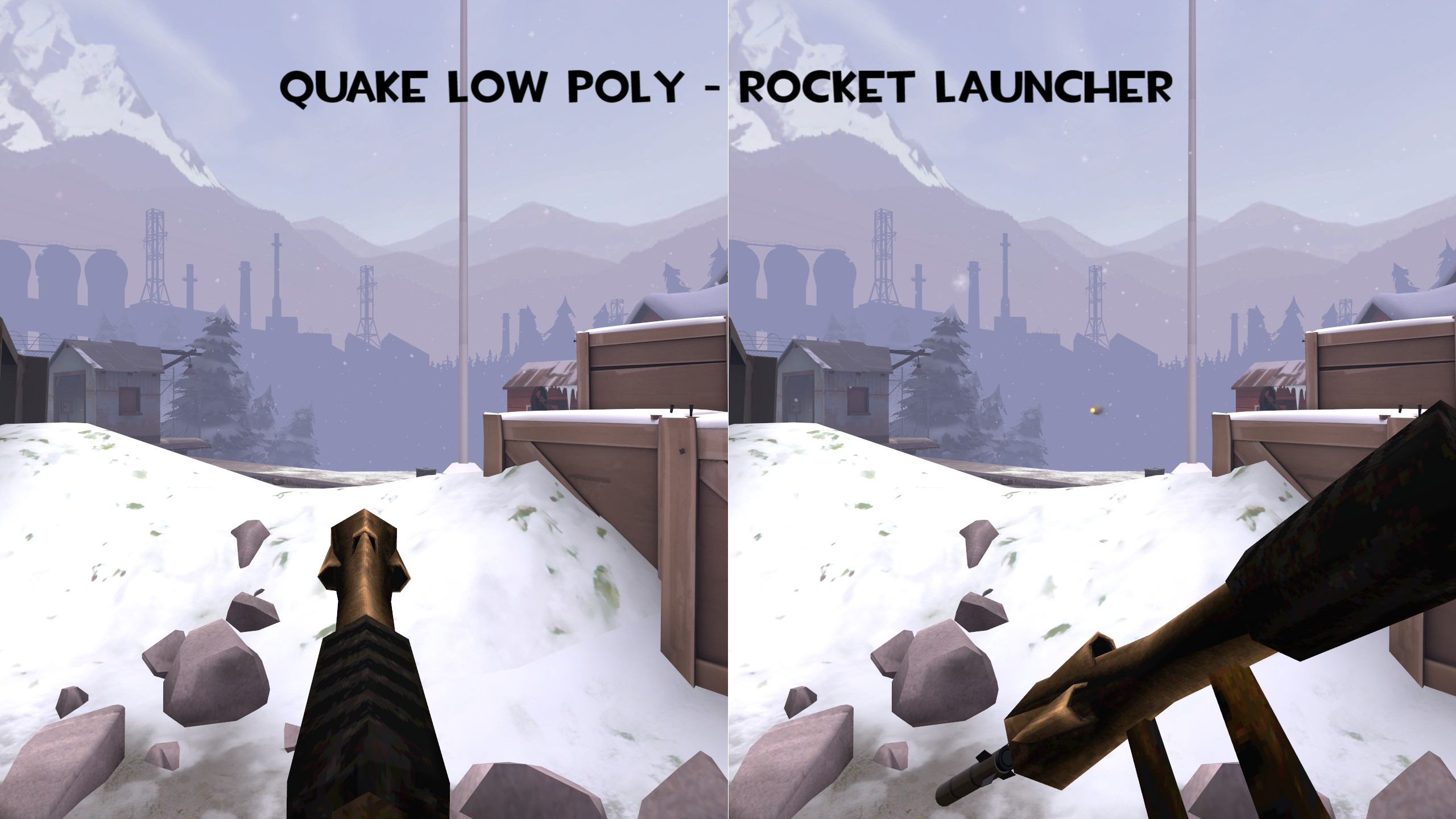 Unique Beta Rocket Launcher Revival++ Mod for Team Fortress 2 | TF2 Mods