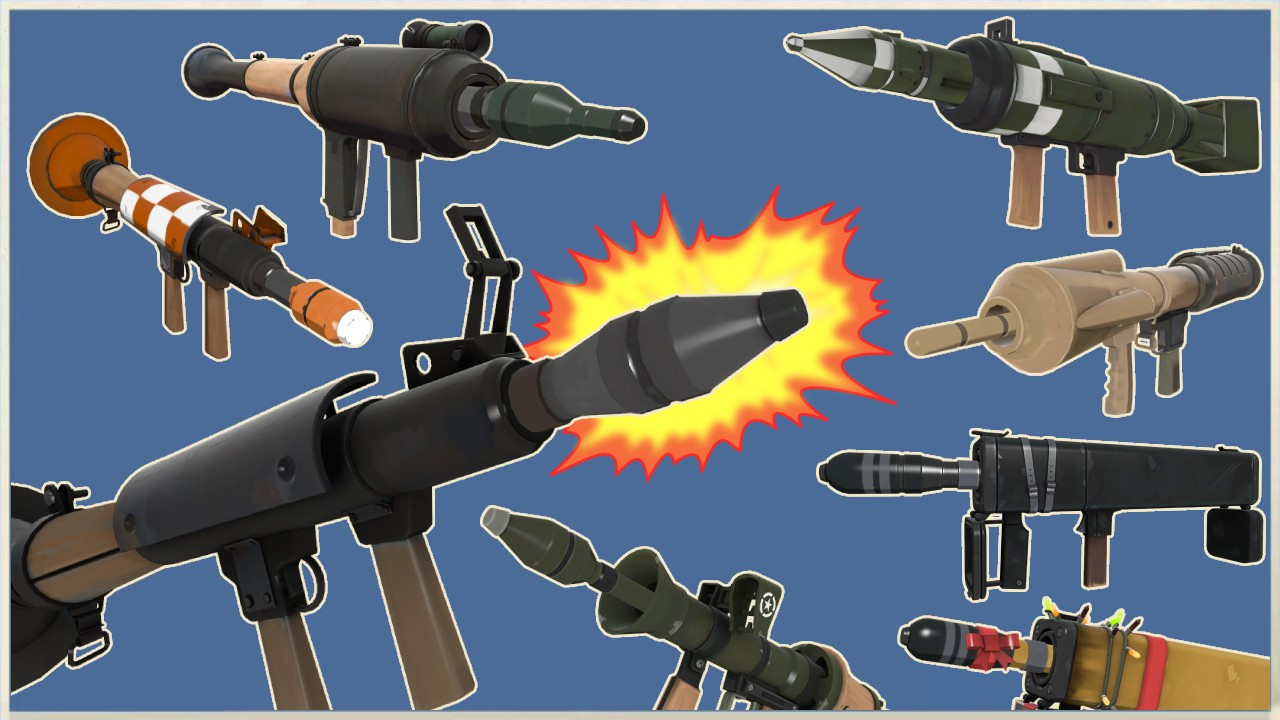 Unique Beta Rocket Launcher Revival++ Mod for Team Fortress 2 | TF2 Mods