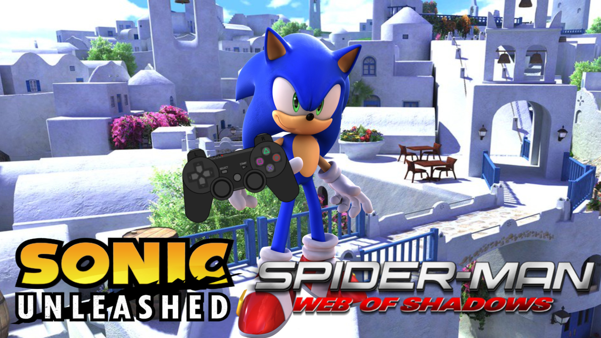 Sonic Unleashed buttons Mod for Spider-Man: Web of Shadows | SM:WoS Mods