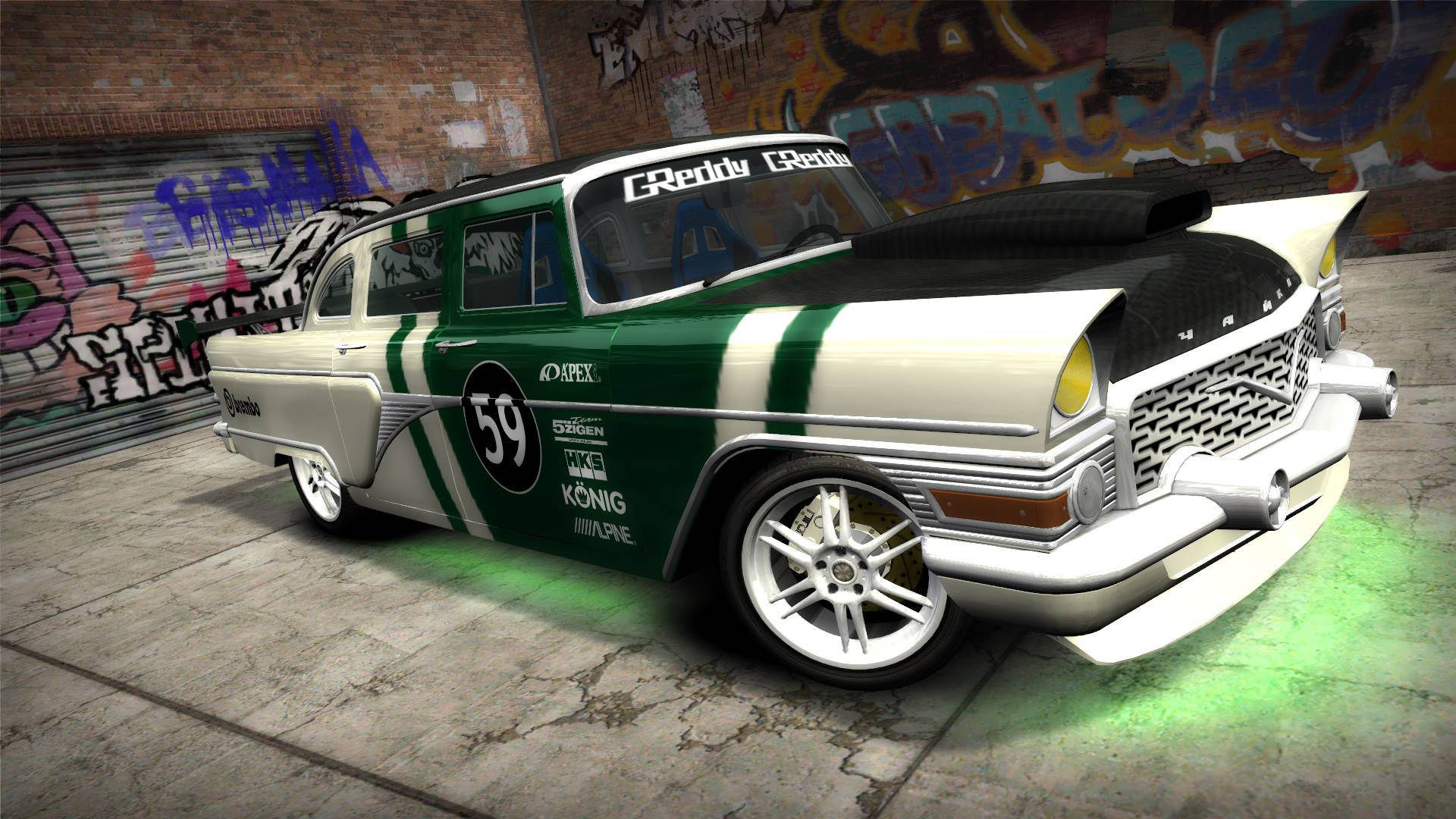 1959 GAZ 13 Chaika Mod for Need for Speed: Most Wanted (2005) | NFS:MW Mods