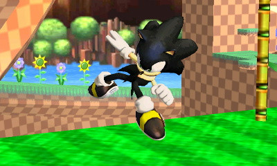 Black and Gold Sonic (og by TheJ2K) Mod for Super Smash Bros. (3DS ...