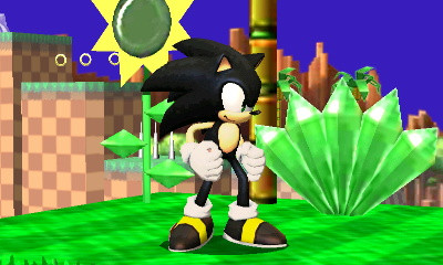 Black and Gold Sonic (og by TheJ2K) Mod for Super Smash Bros. (3DS ...
