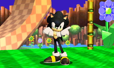 Black and Gold Sonic (og by TheJ2K) Mod for Super Smash Bros. (3DS ...