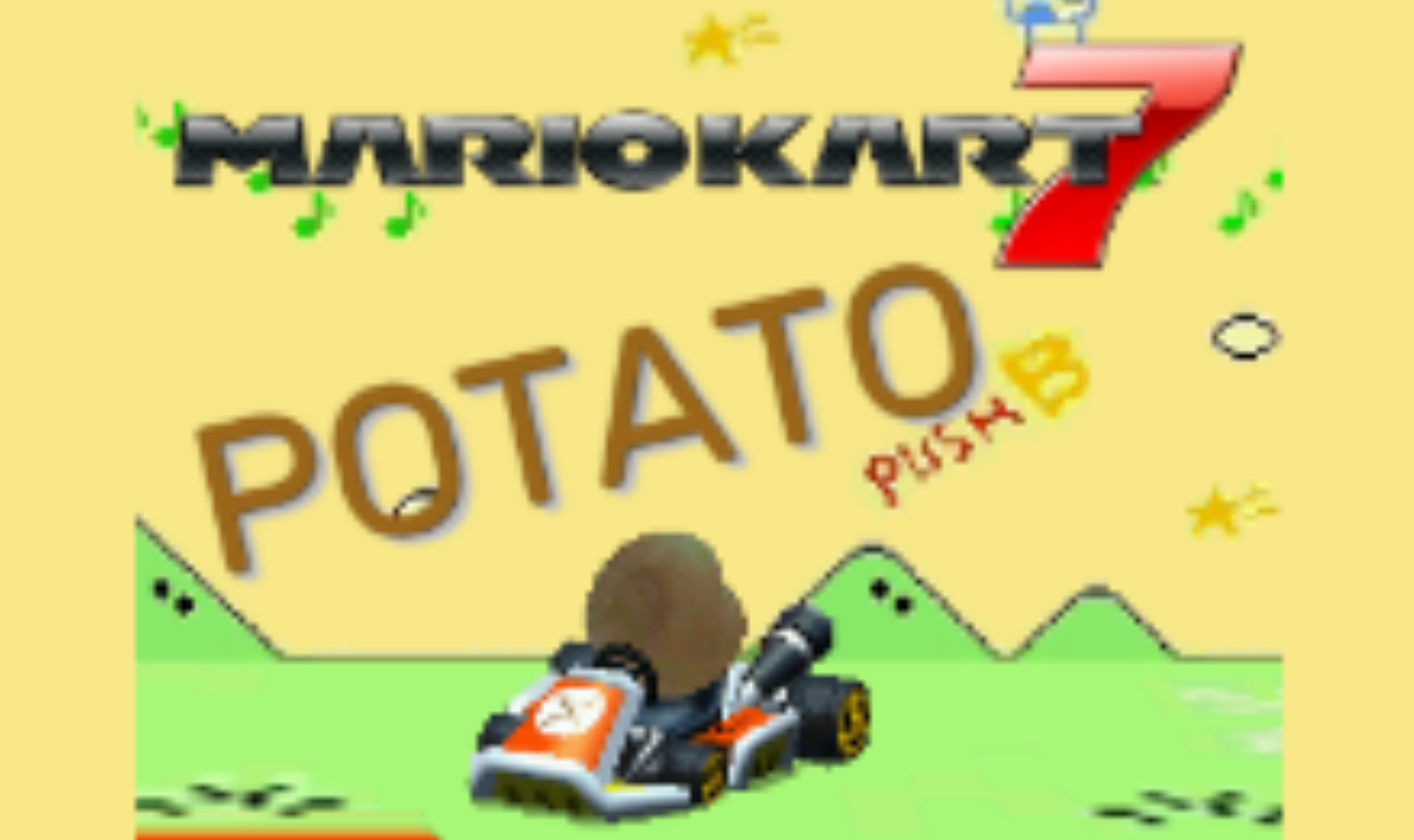 Potato Mod for Mario Kart 7 | MK7 Mods