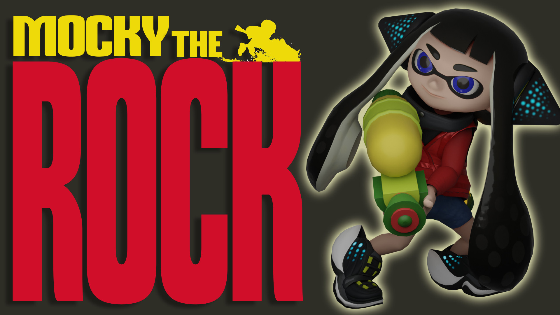 Inkling_vMockyTheRock by MOCY Mod for Super Smash Bros. Ultimate | SSBU ...