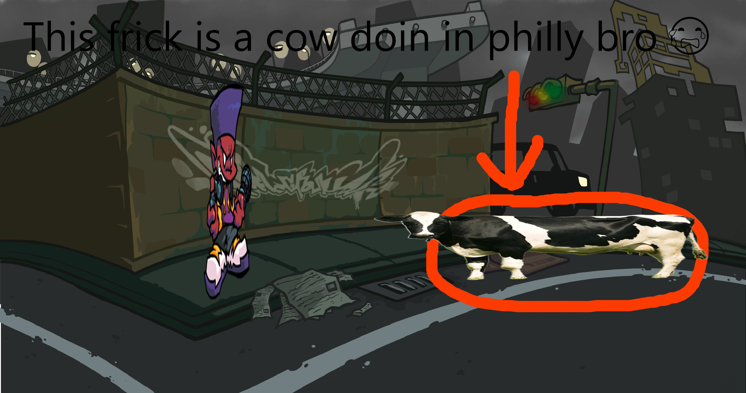 Darnell - Cow Mix Mod for Friday Night Funkin' | FNF Mods