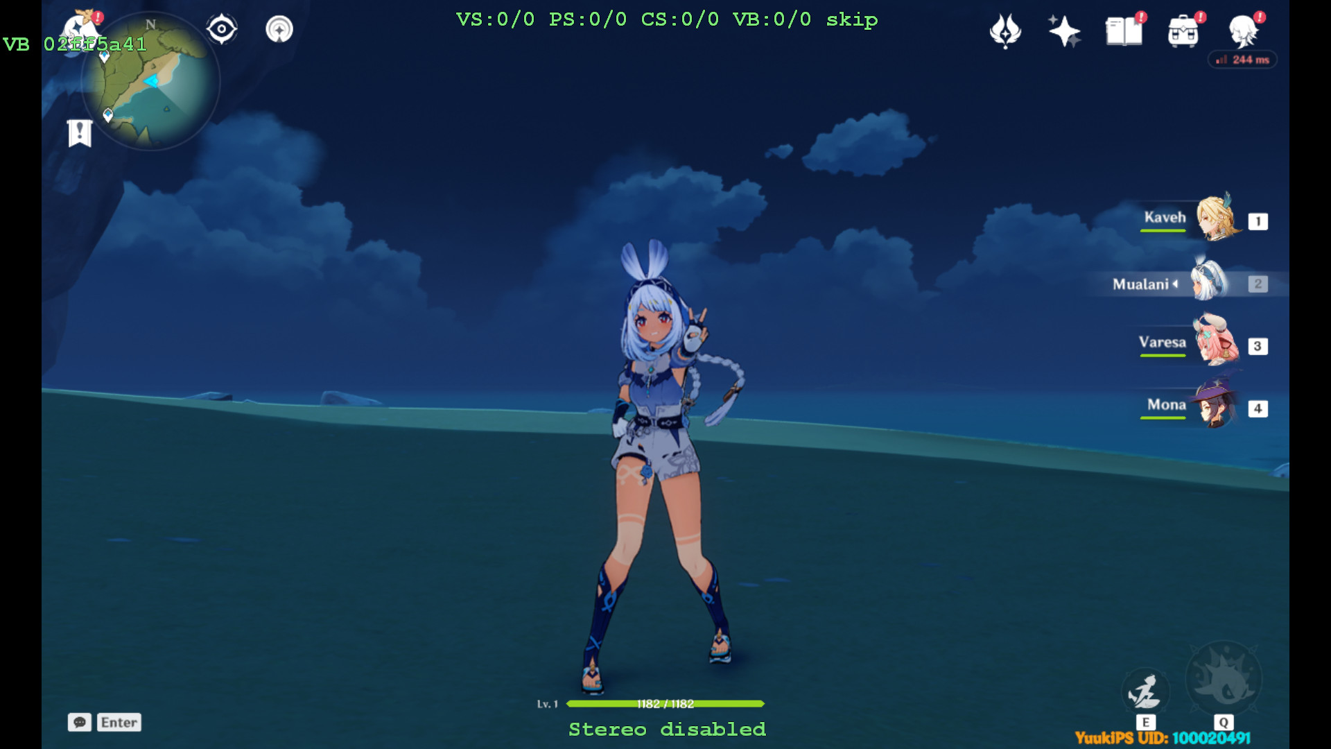 Jean skin over Mualani Mod for Genshin Impact | GI Mods