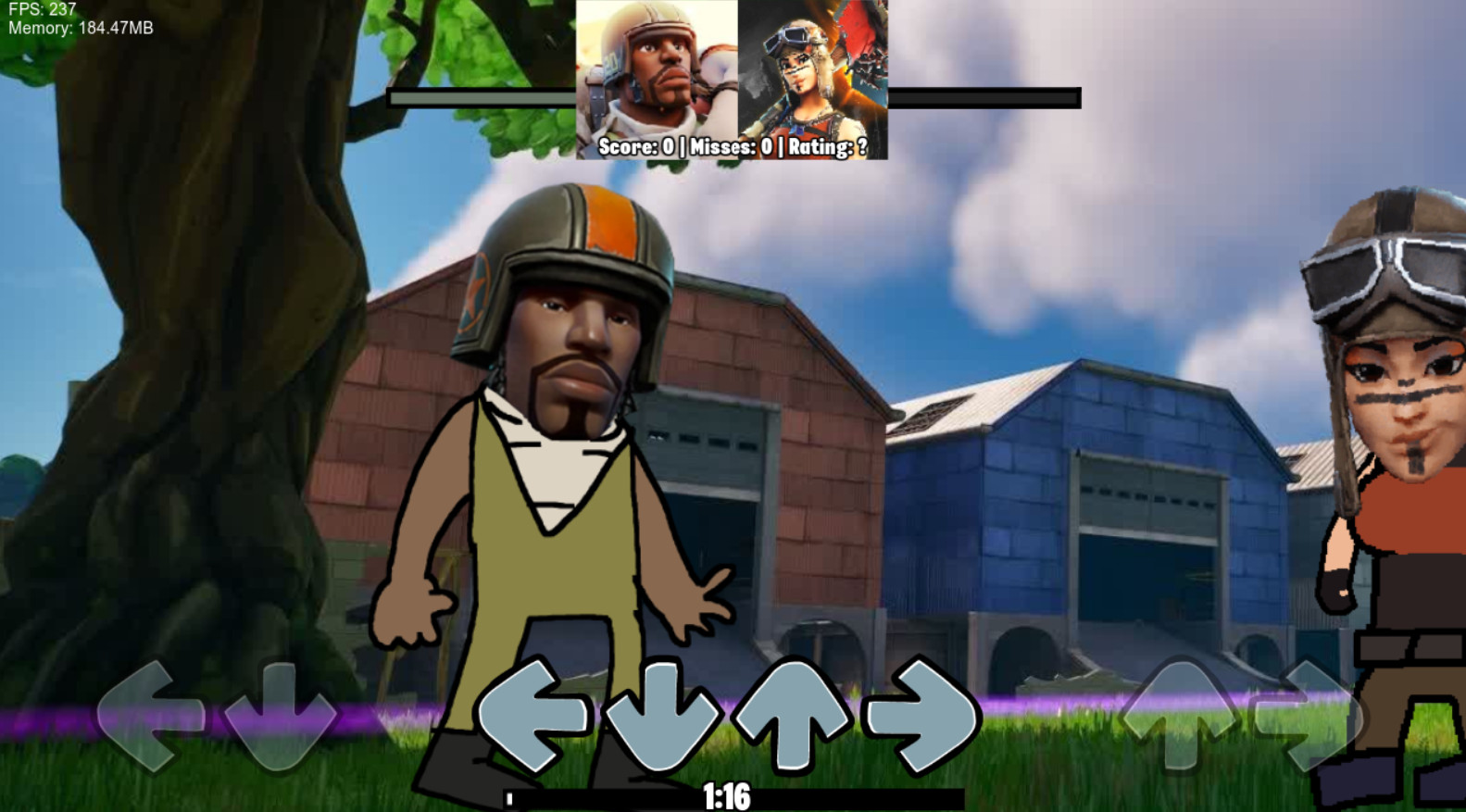 Fortnite Mod Mod for Friday Night Funkin' | FNF Mods