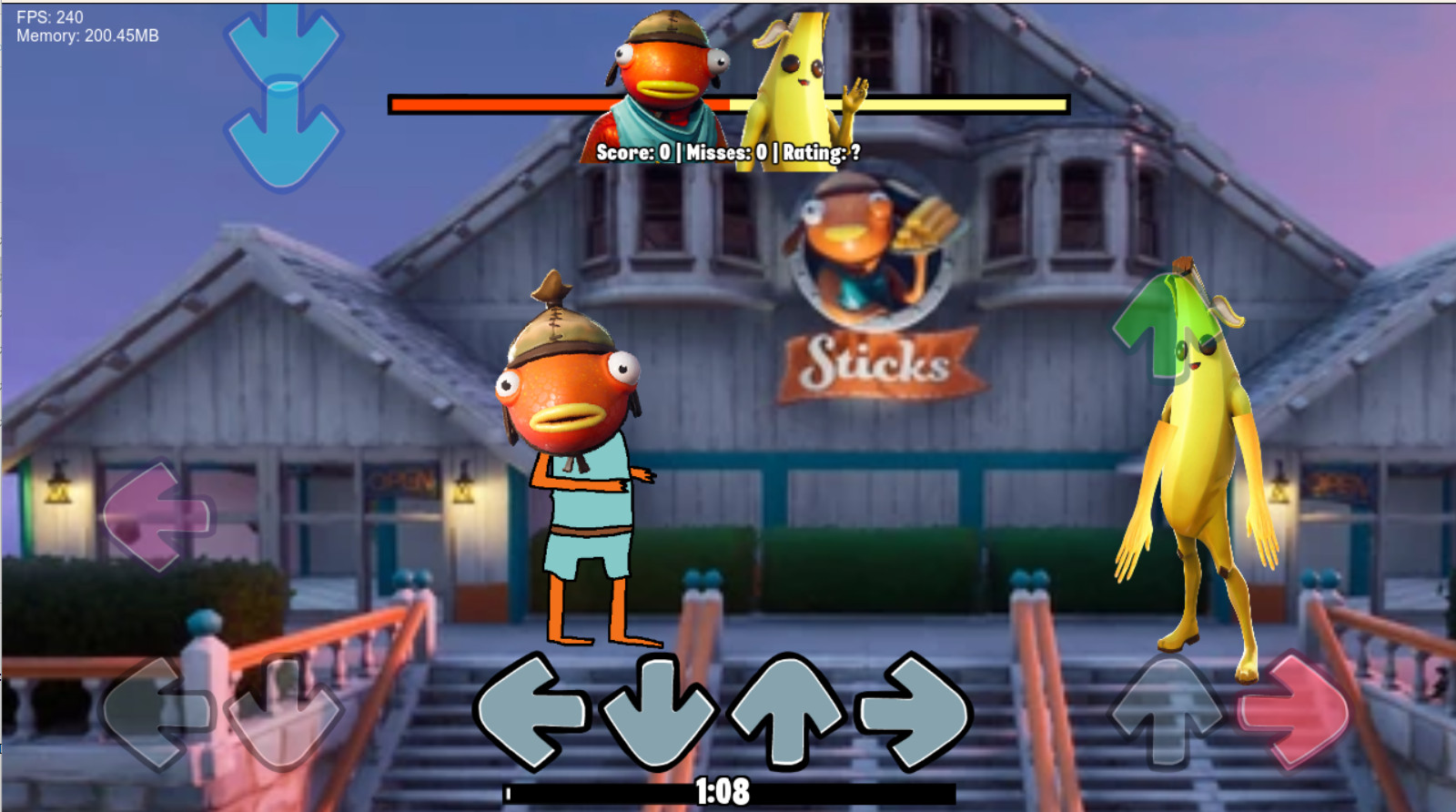 Fortnite Mod Mod for Friday Night Funkin' | FNF Mods