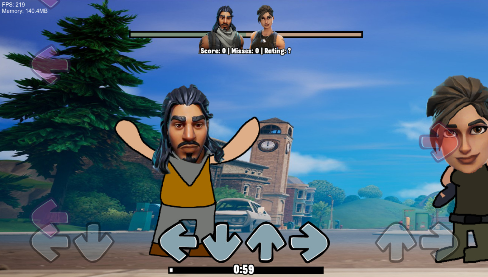 Fortnite Mod Mod for Friday Night Funkin' | FNF Mods