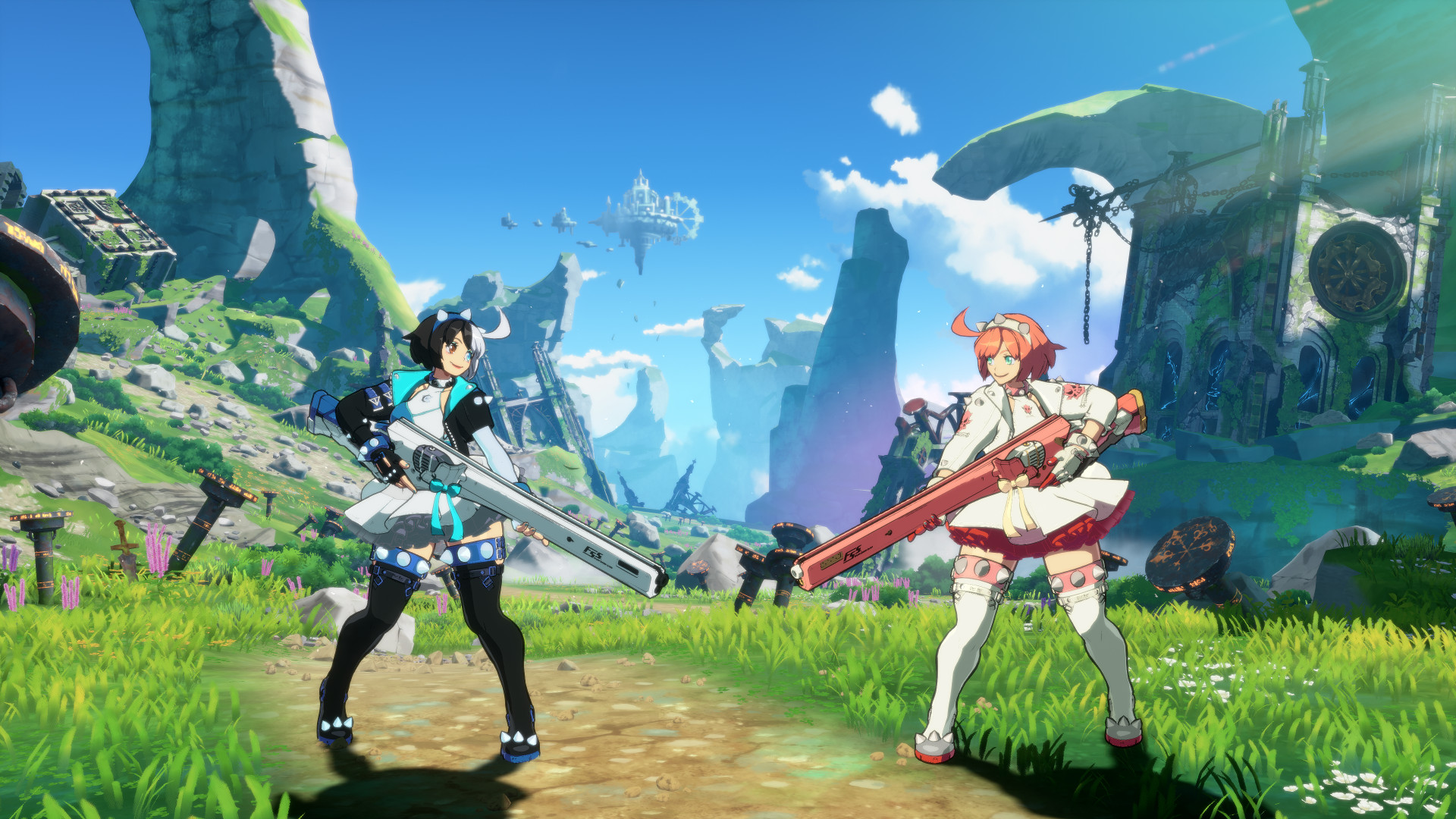 Luna Snow Elphelt Recolor Mod for GUILTY GEAR -STRIVE- | GGST Mods