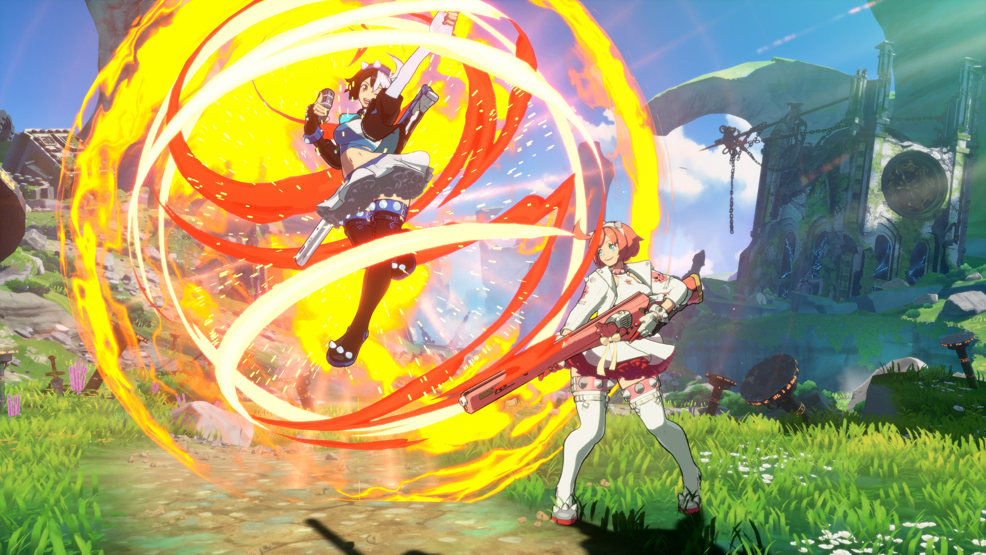 Luna Snow Elphelt Recolor Mod for GUILTY GEAR -STRIVE- | GGST Mods