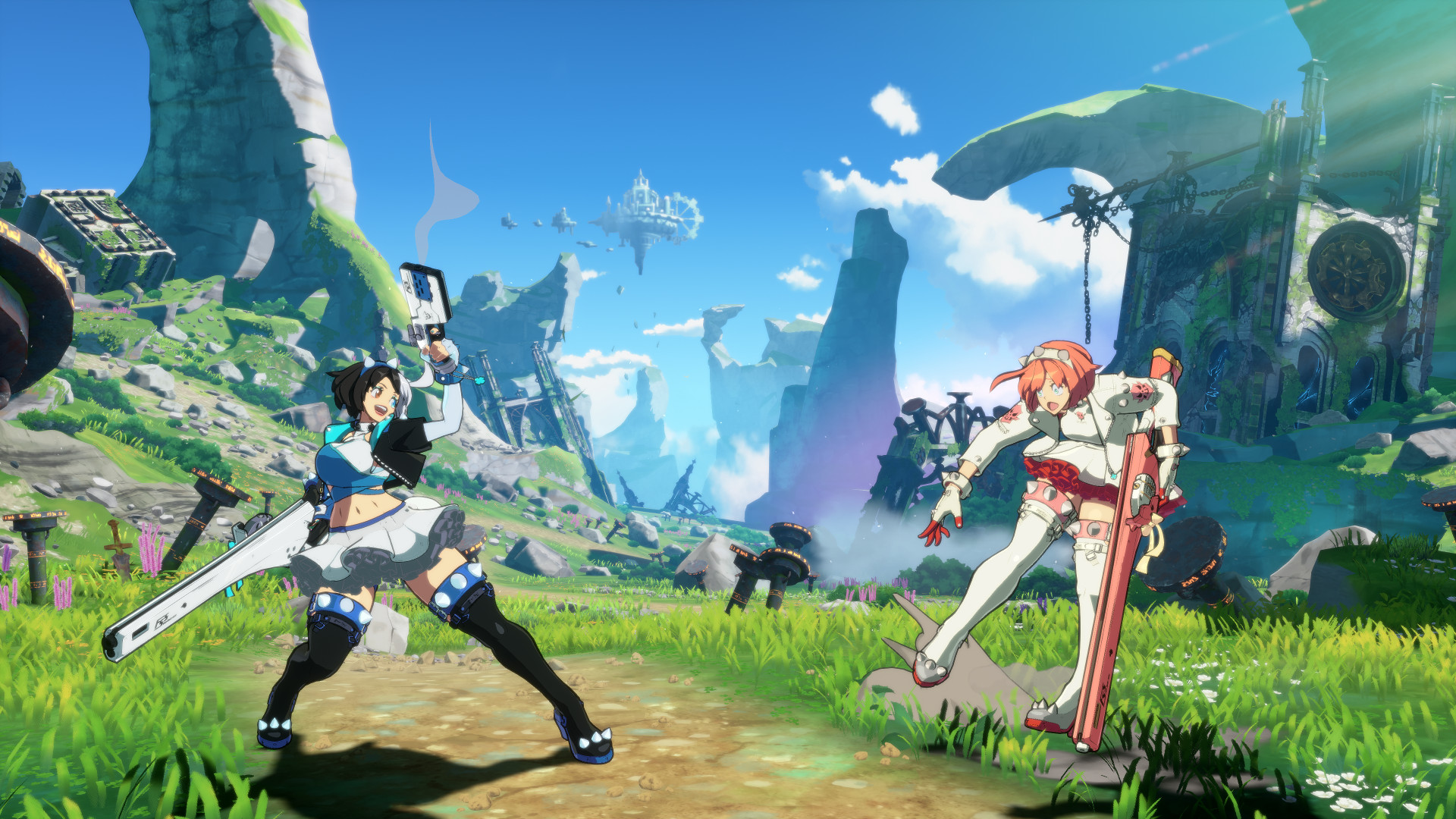 Luna Snow Elphelt Recolor Mod for GUILTY GEAR -STRIVE- | GGST Mods