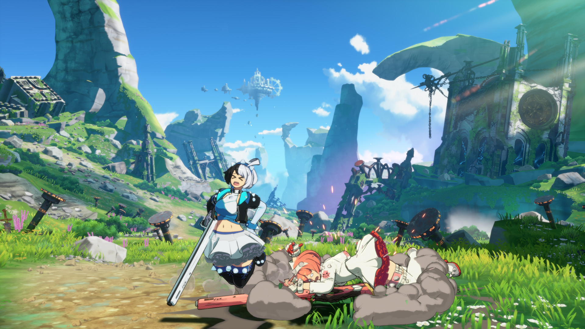 Luna Snow Elphelt Recolor Mod for GUILTY GEAR -STRIVE- | GGST Mods