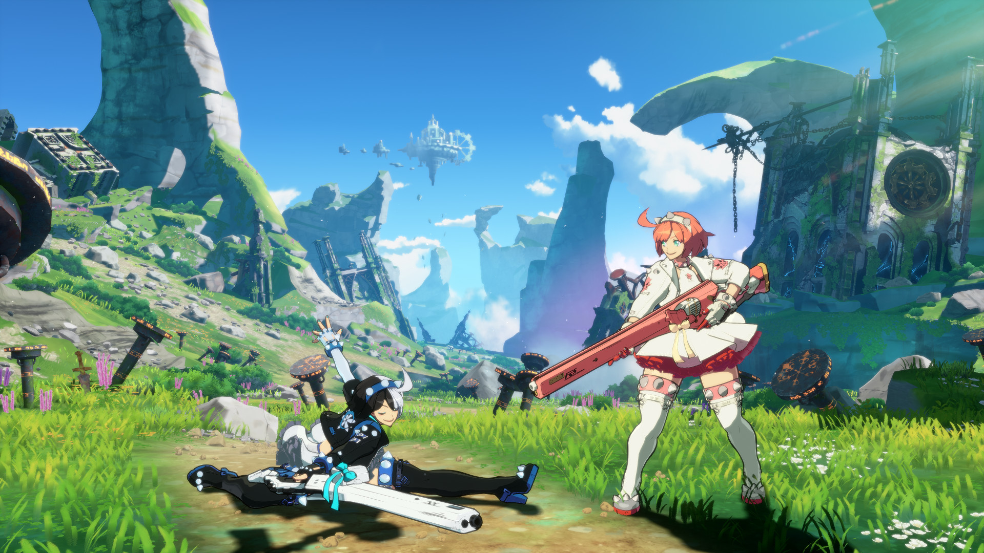 Luna Snow Elphelt Recolor Mod for GUILTY GEAR -STRIVE- | GGST Mods