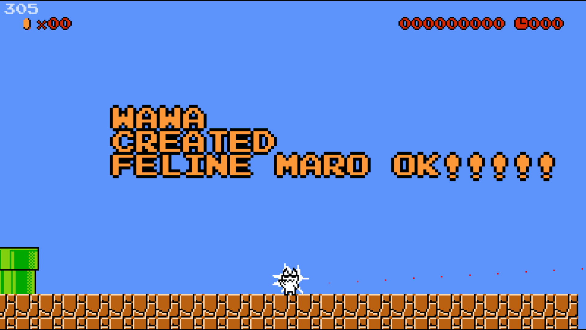 Real Feline Maro Mod for Mari0 | Mari0 Mods