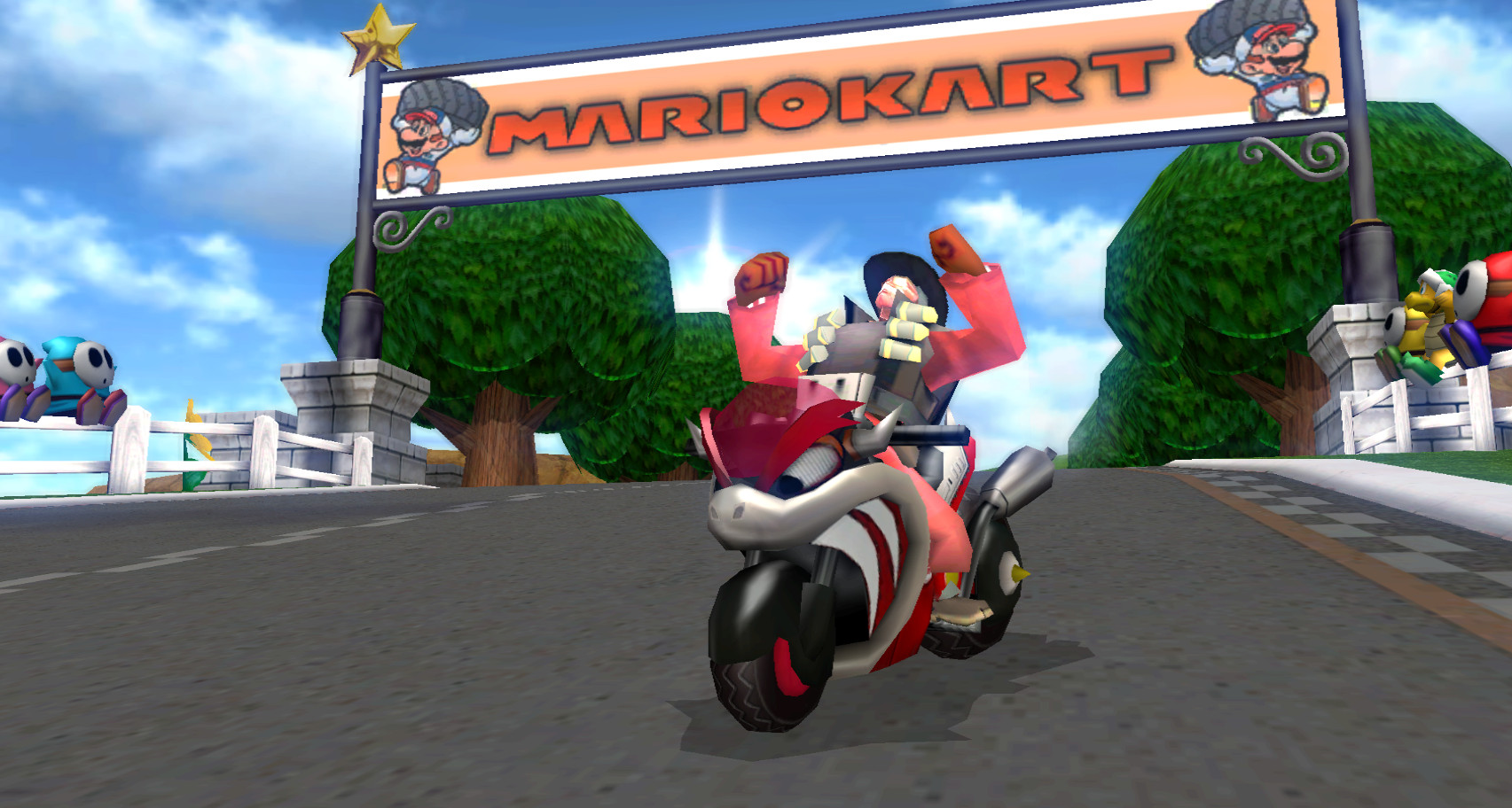 Mr Boom Snook as Funky Kong Mod for Mario Kart Wii | MKWii Mods