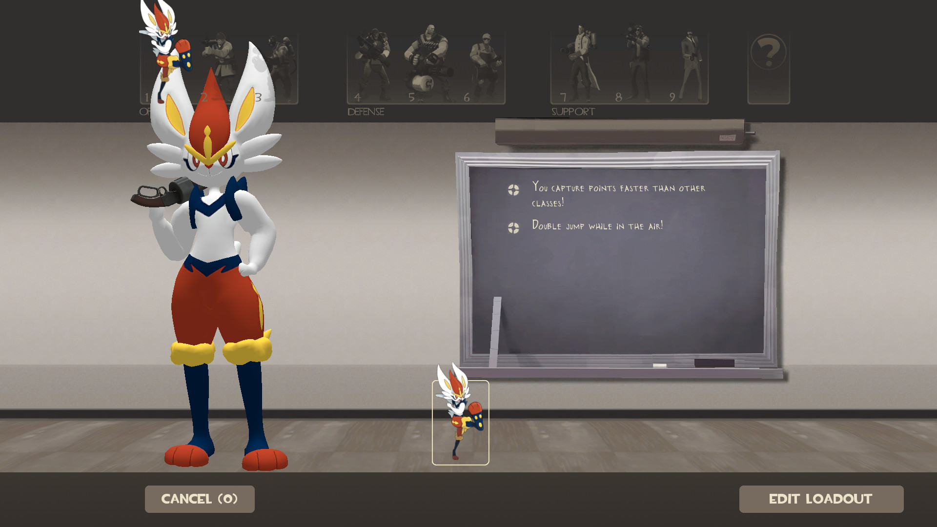 Cinderace Scout (Casual Compatible) Mod for Team Fortress 2 | TF2 Mods