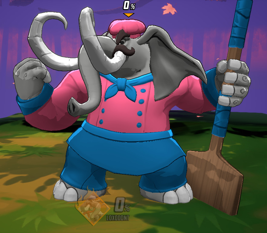 Mumfie Loxodont Mod for Rivals of Aether II | ROA2 Mods