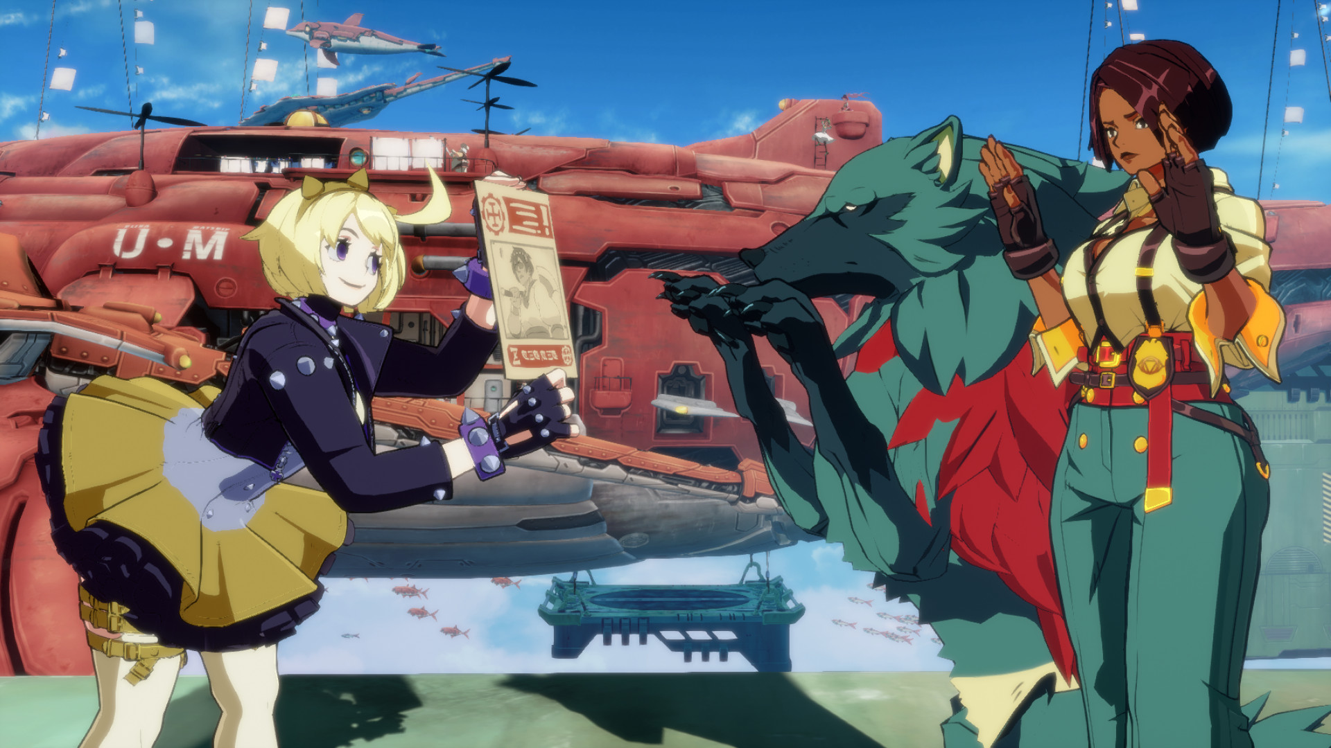Mary Elphelt w/ randomized flyer designs Mod for GUILTY GEAR -STRIVE ...