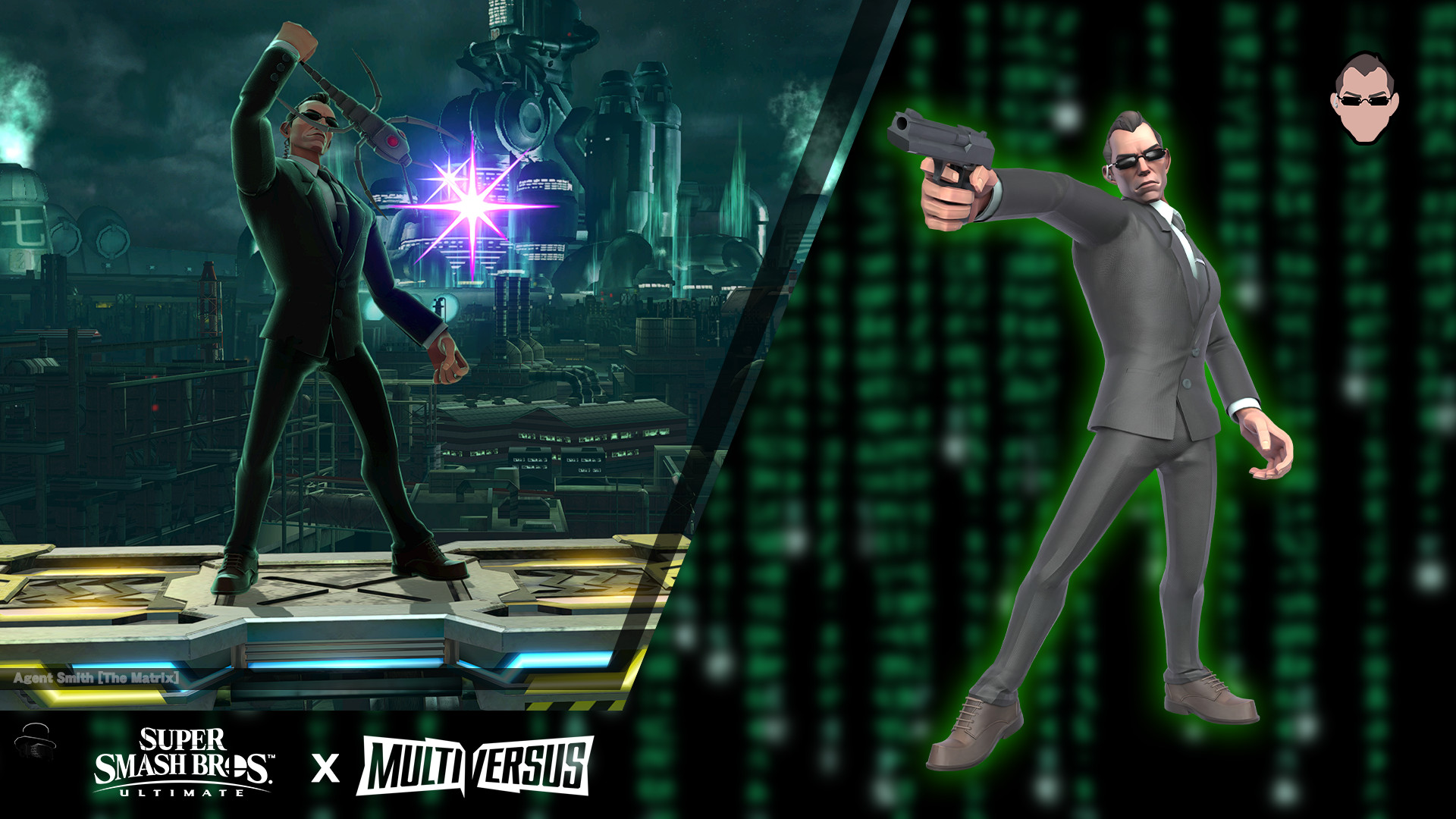 Agent Smith [Multiversus/The Matrix] Mod for Super Smash Bros. Ultimate ...
