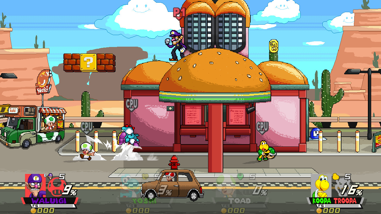 Mario Kart World - Yoshi's Diner (9.5/CMC+) Mod for Super Smash Bros ...