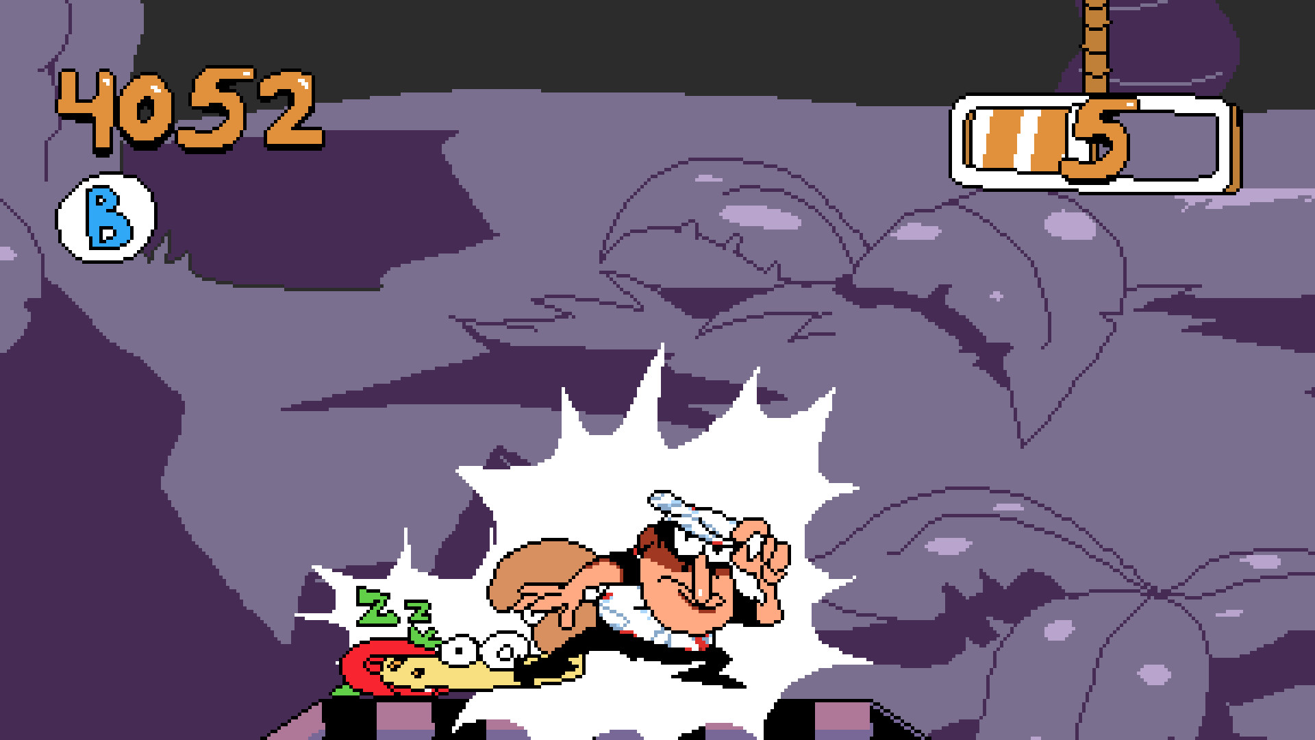 [GMLOADER] Mini HUD Mod for Pizza Tower | PT Mods