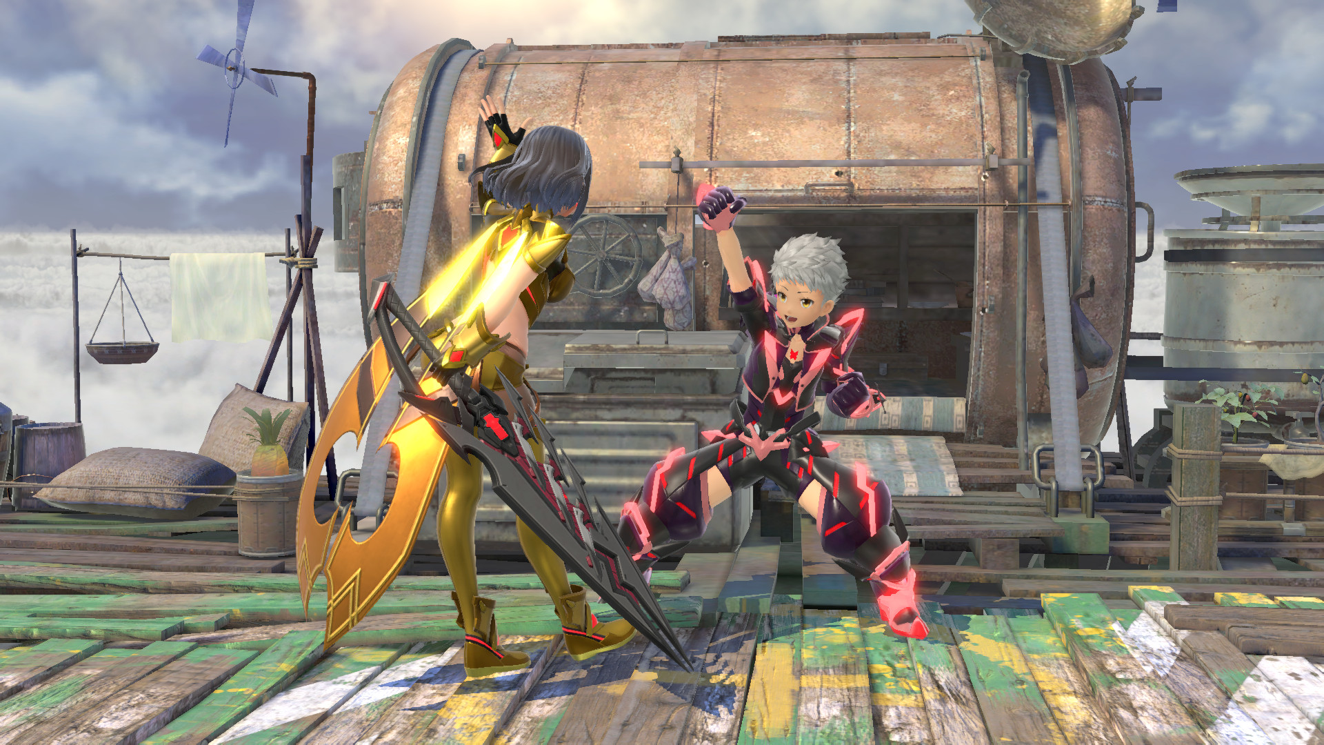 Consuls N and M Pyra/Mythra Mod for Super Smash Bros. Ultimate | SSBU Mods