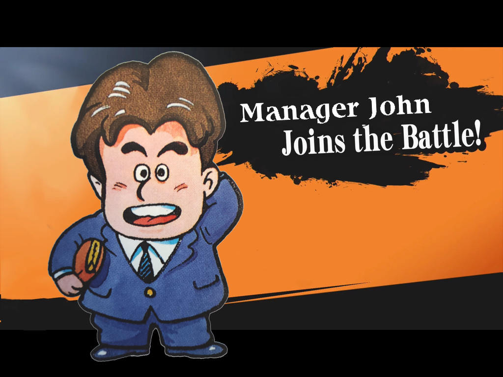 Manager John (LaSalle Ishii's Childs Quest) Mod for Super Smash Bros ...