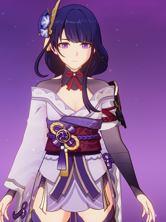 Raiden Ei-God of Thunder (reupload) Mod for Genshin Impact | GI Mods