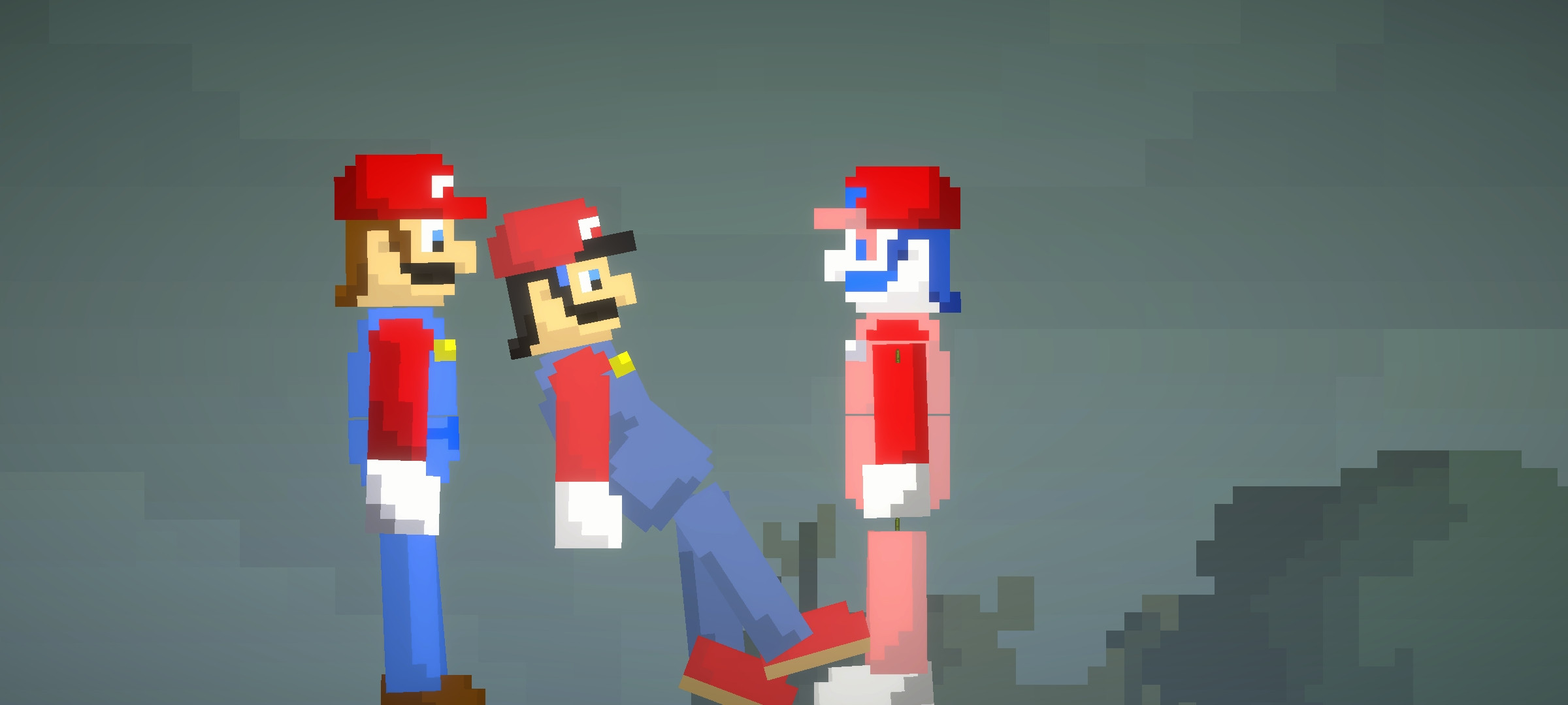 Mario Madness Grand Dad Mod for Melon Playground | MPG Mods