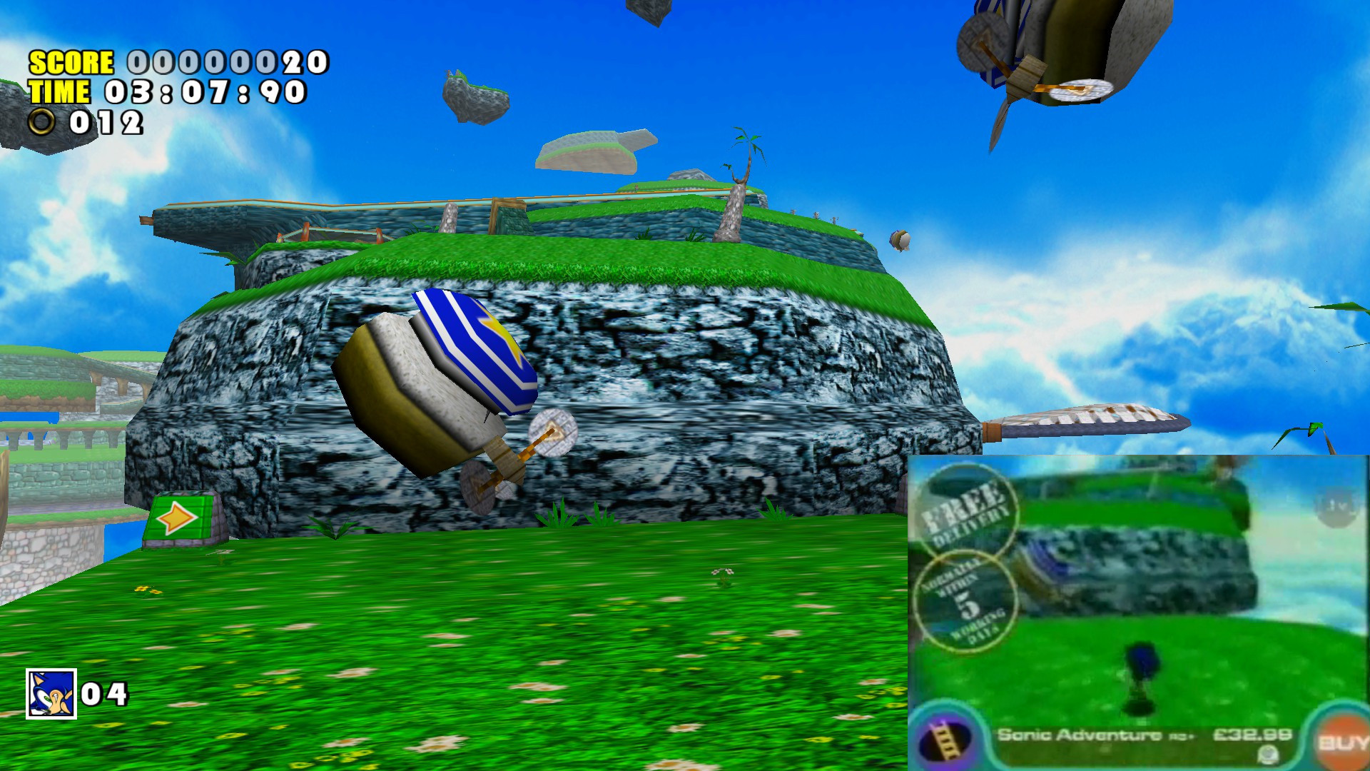 Beta Windy Valley Texture Restoration Mod for Sonic Adventure DX | SADX ...