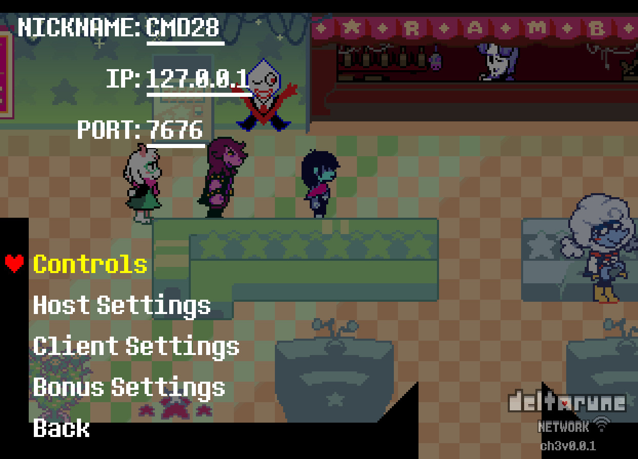 DELTARUNE: NETWORK Mod for Deltarune | DR Mods
