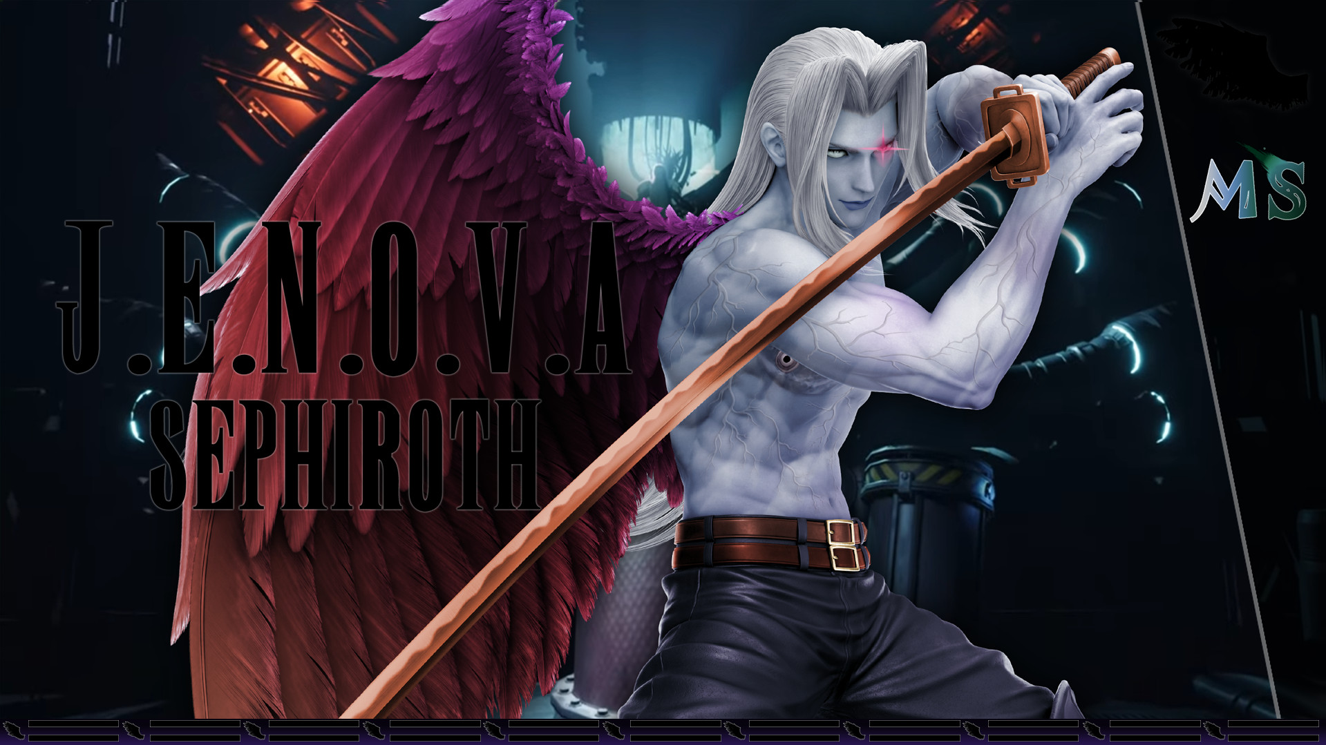Sephiroth JENOVA Recolor Mod for Super Smash Bros. Ultimate | SSBU Mods