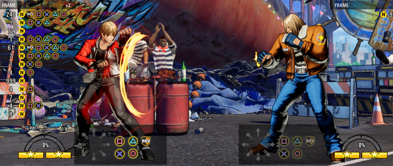 Alternative Battle Notations + PlayStation UI Mod for Fatal Fury: City of the Wolves | COTW Mods