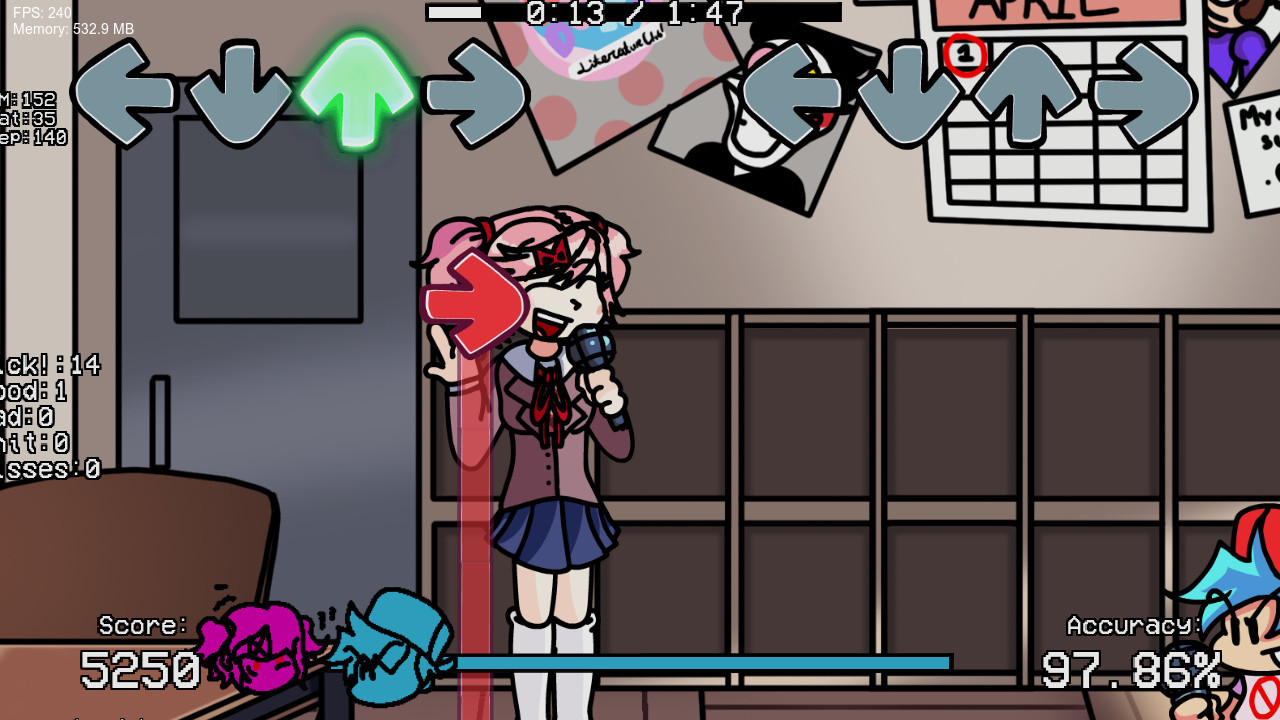 [SENSITIVE CONTENT] Vs. Natsuki Remastered [2023] Mod for Friday Night ...