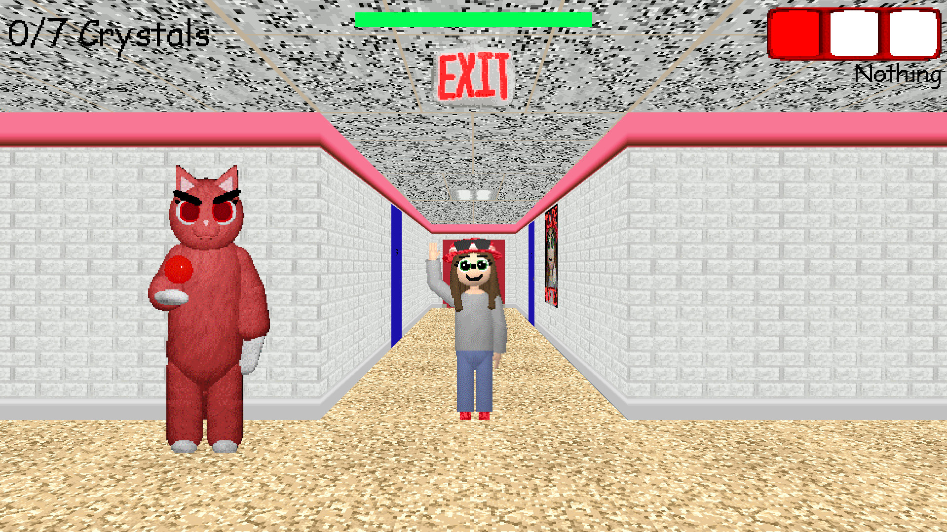 Cherry's Basics in Destroying the Red Cat Mod for Baldi's Basics ...
