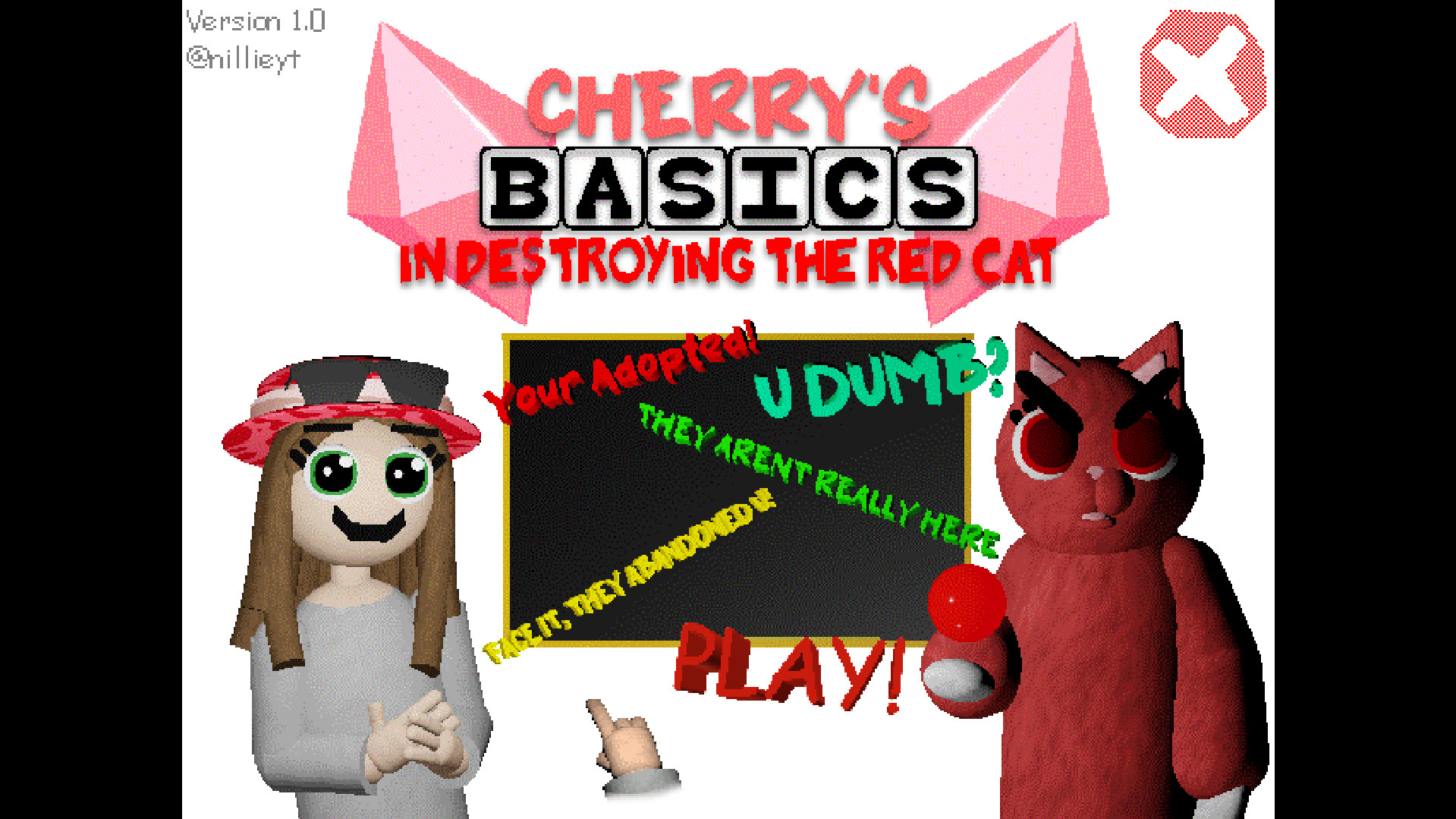 Cherry's Basics in Destroying the Red Cat Mod for Baldi's Basics ...