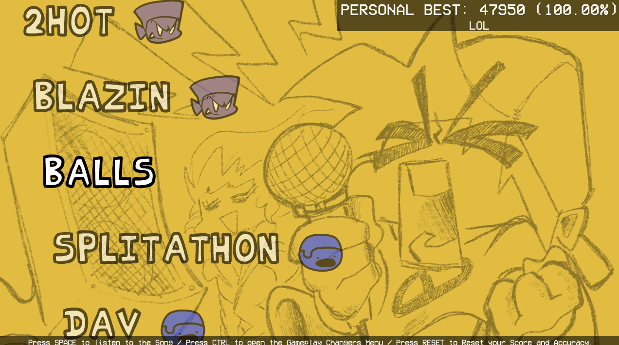 split [early release] Mod for Friday Night Funkin' | FNF Mods