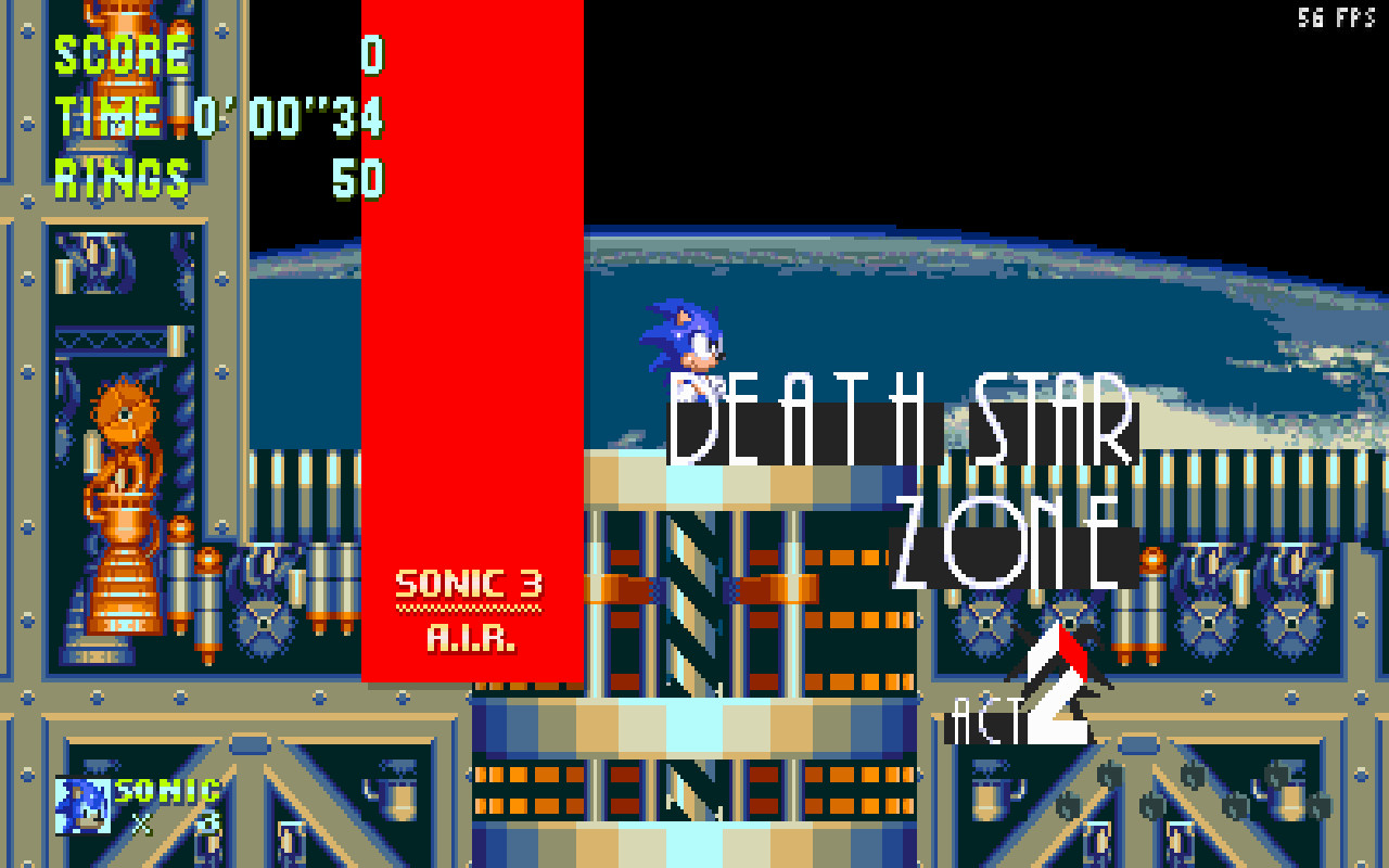 Death Star title card Mod for Sonic 3 A.I.R. | S3AIR Mods